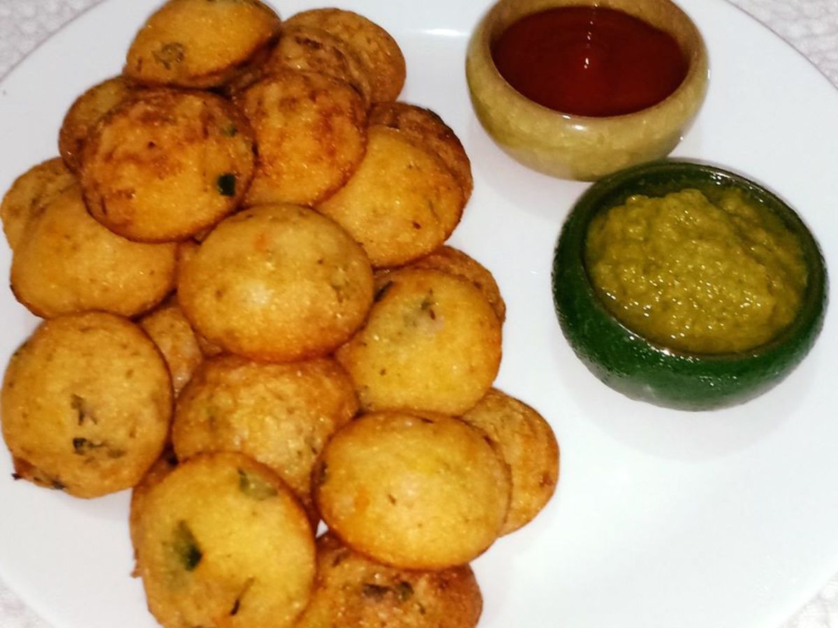 Instant Rava Appe Recipe (Savory Semolina Pancake Puffs) - HubPages