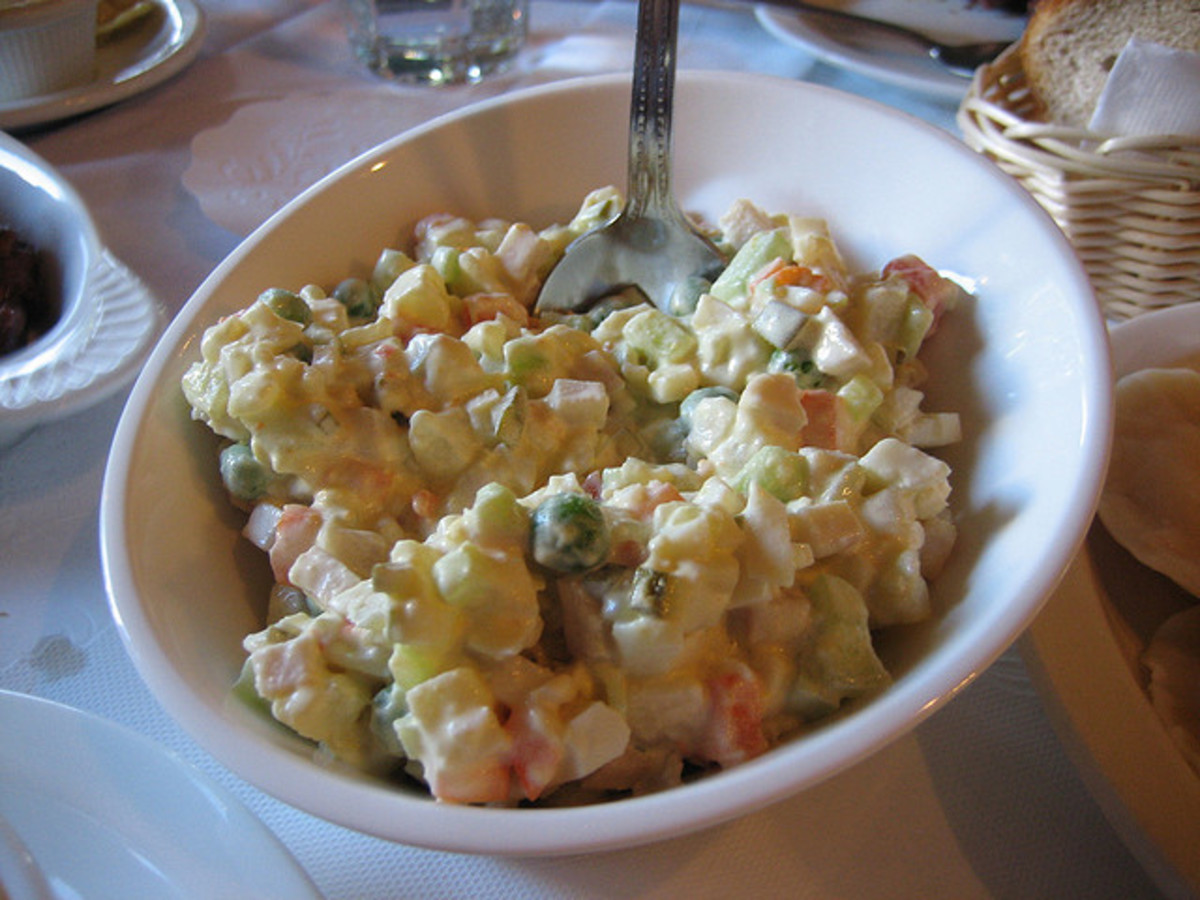 Olivier (Оливье): Russian Twist on a Potato Salad - HubPages