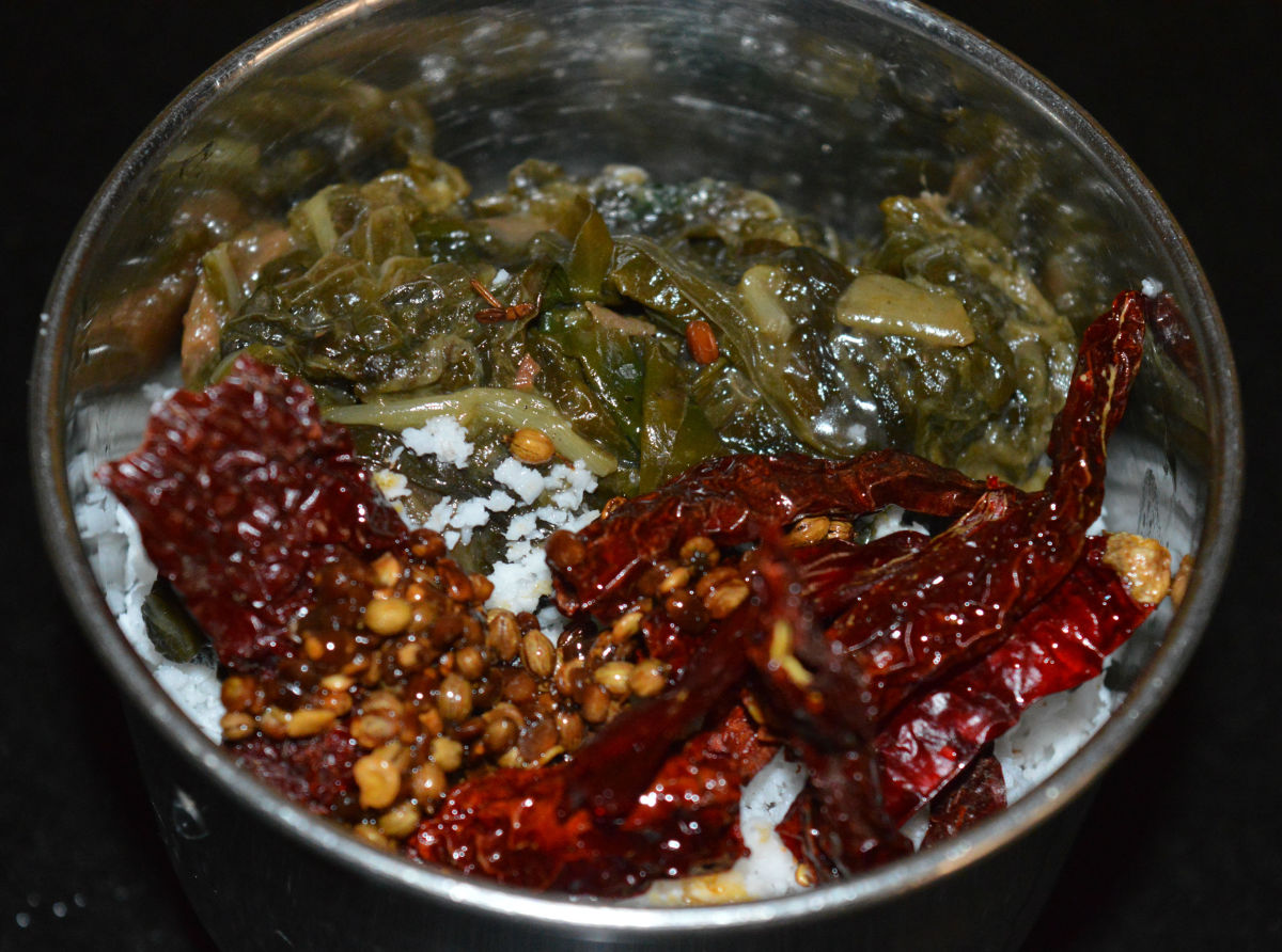 Step-By-Step Guide to Making Taro Leaf Chutney or Colocasia Leaf ...