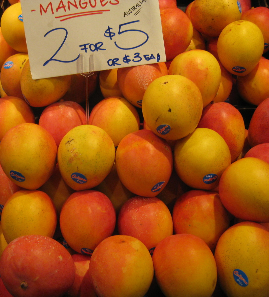 Different Types Of Fruits Chart