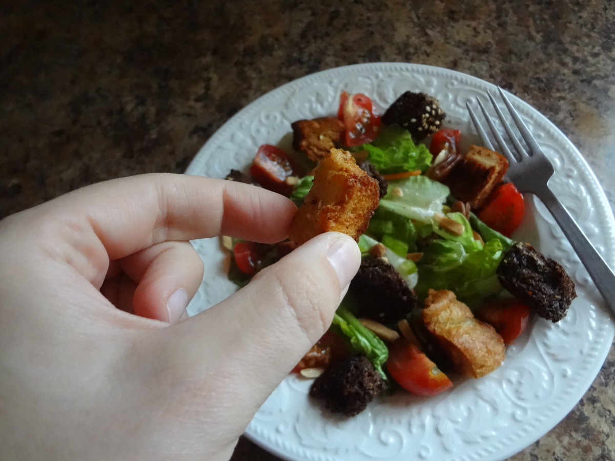 Easy Homemade Croutons Recipe for Soups, Salads, and More - HubPages