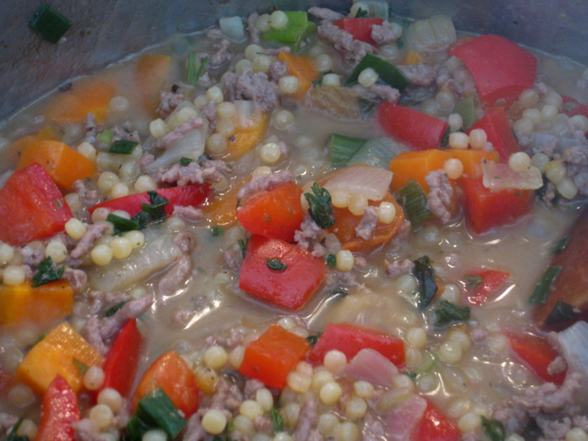 Easy Italian Couscous Recipe With Minced Meat and Vegetables - HubPages