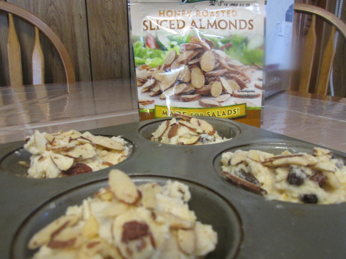 Orange and Raisin Muffins With Honey-Roasted Almonds - HubPages