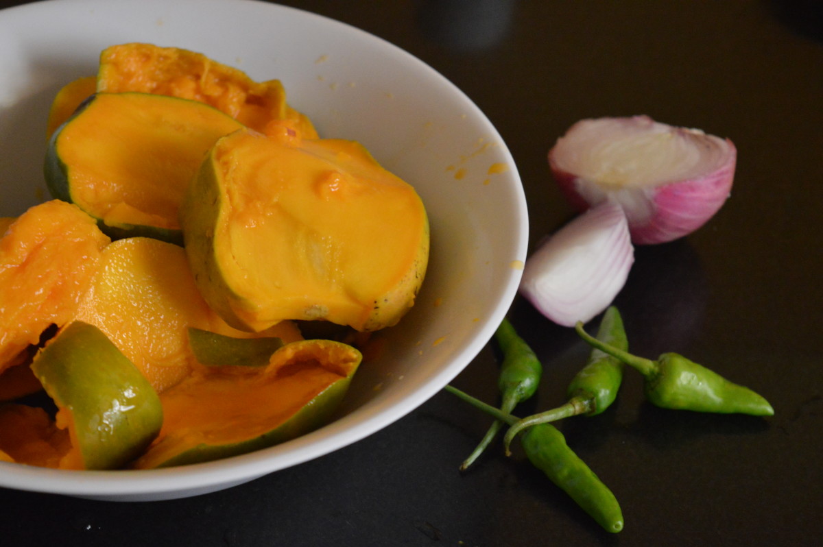 Mango Gojju (Mango Curry) Recipe - Delishably