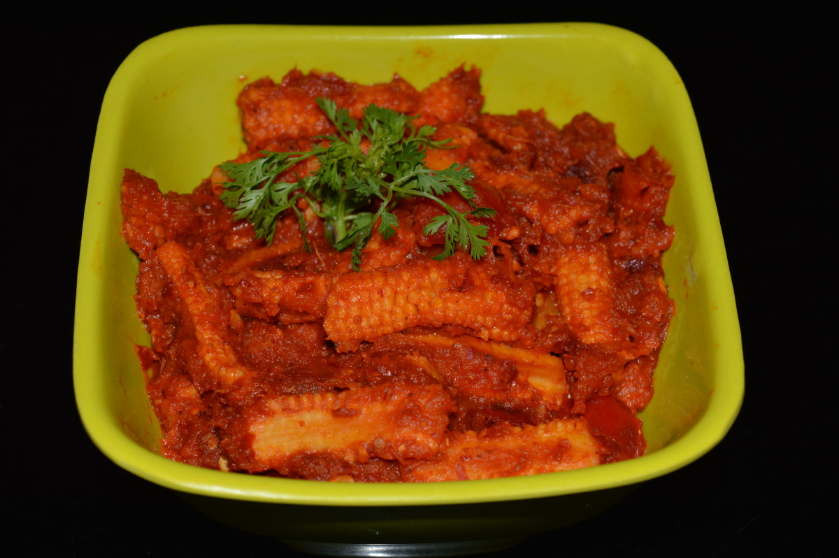 Baby Corn Masala Curry: Popular Indian Recipe - HubPages