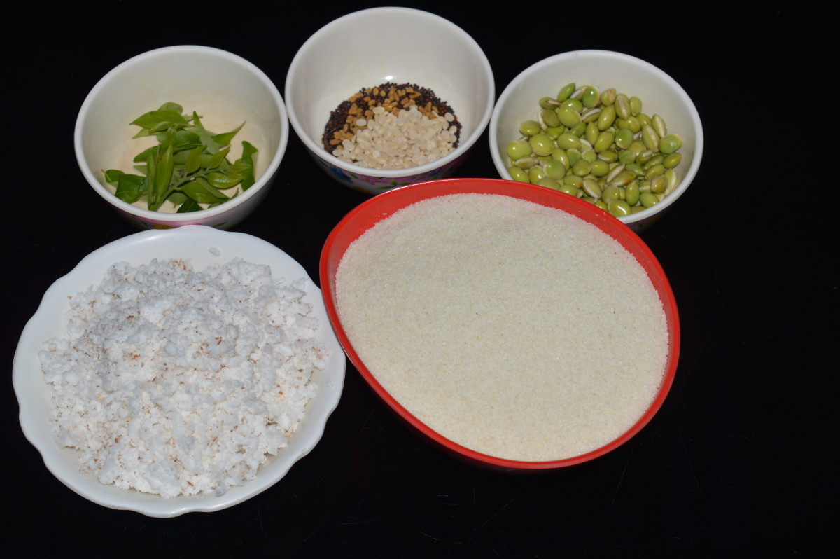 Rice Semolina Steamed Dumplings Recipe (Rice Pundi) - Delishably