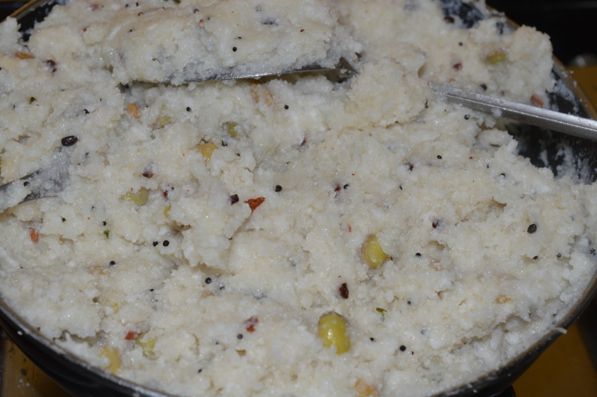 Rice Semolina Steamed Dumplings Recipe (Rice Pundi) - HubPages
