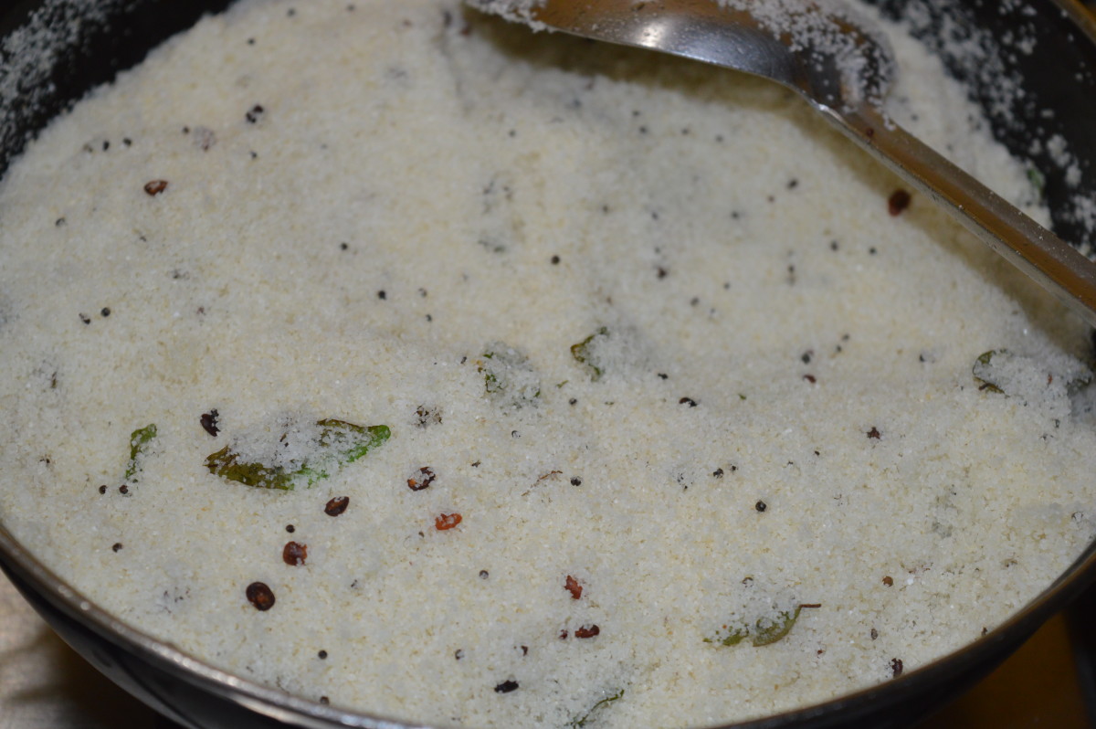 Rice Semolina Steamed Dumplings Recipe (Rice Pundi) - Delishably