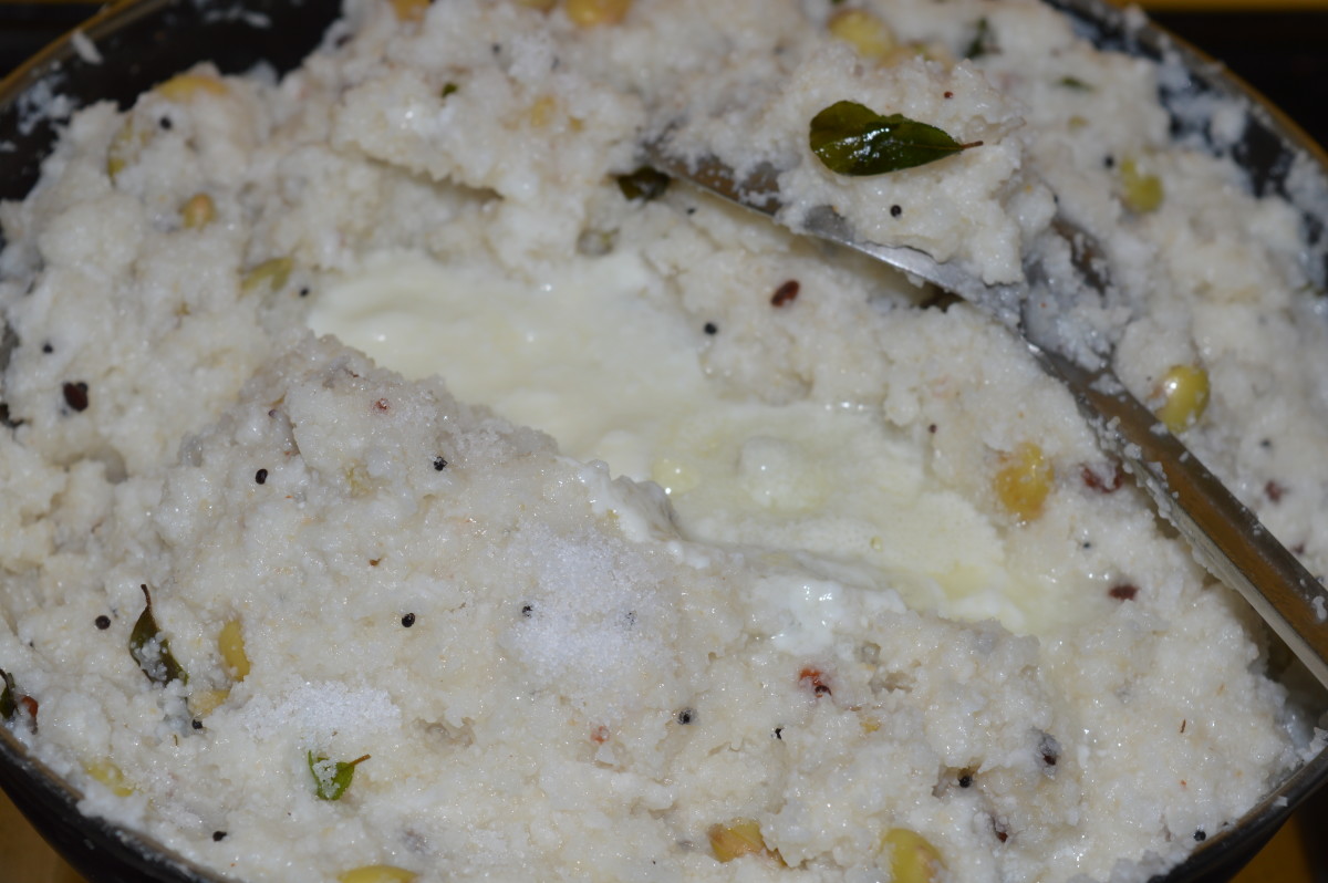 Rice Semolina Steamed Dumplings Recipe (Rice Pundi) - HubPages