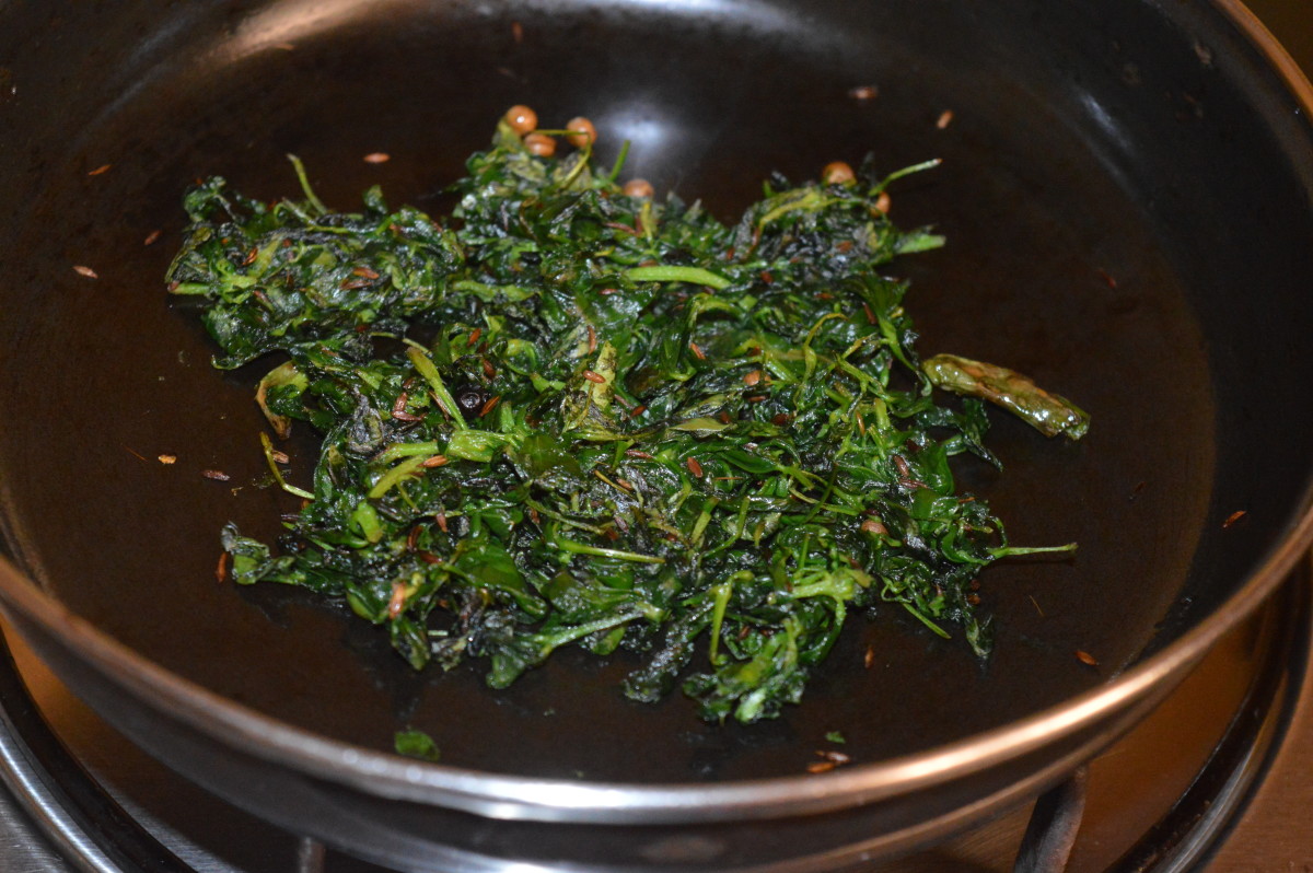 Making Fenugreek Leaf Drink or Soup (Mente Soppu Tambuli) - HubPages