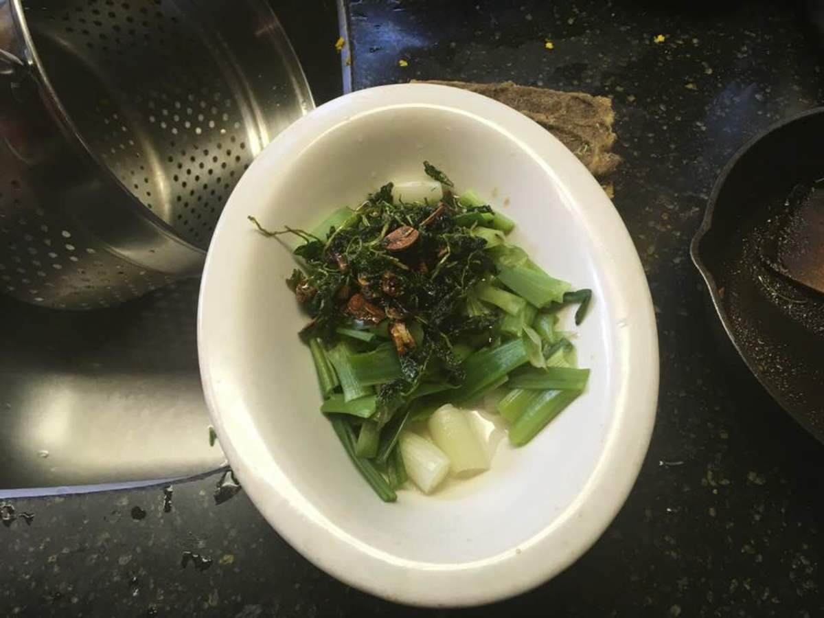 Garlicky Sautéed Scallions With Cilantro Recipe - HubPages