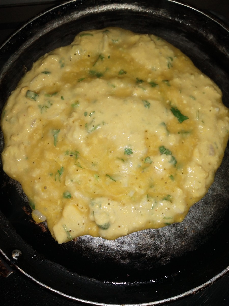 Sweet and Spicy Dosa Recipe (Corn-Wheat Flour Pancake) - HubPages