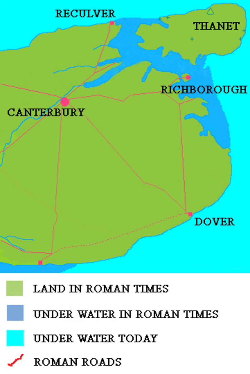 Richborough and the Romans in Britain - Where it all Began - HubPages
