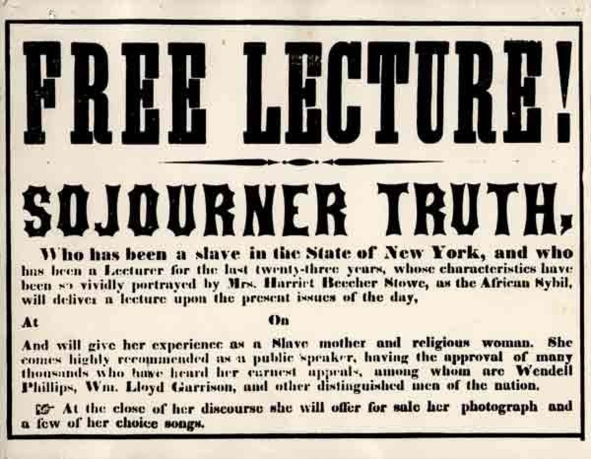 Women in History—Sojourner Truth - HubPages