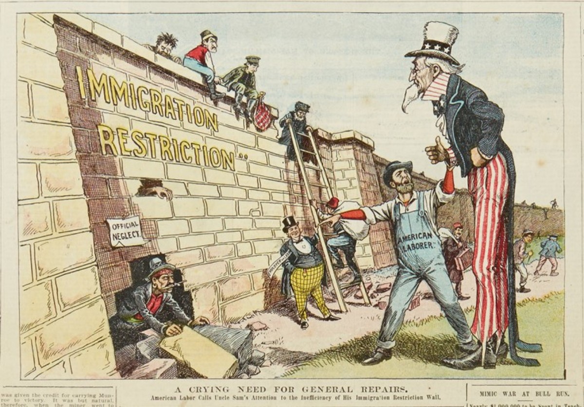 Shaping America: Immigration in the Age of Mass Migration - HubPages