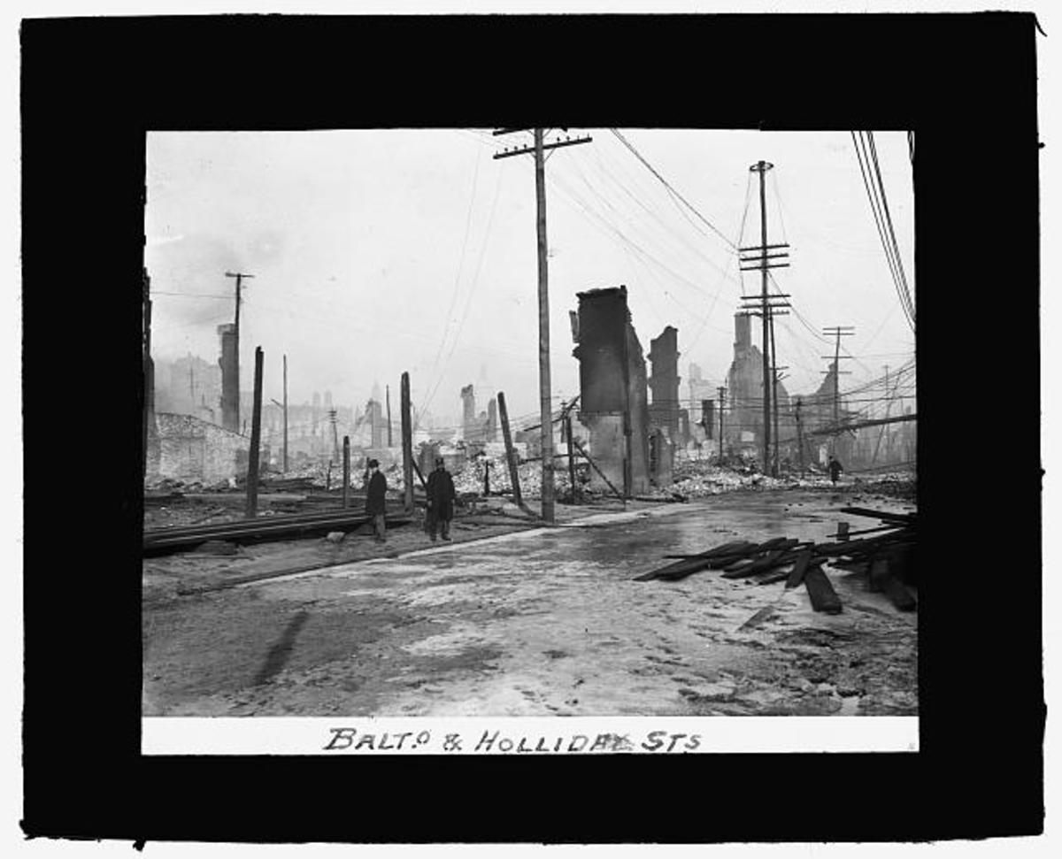 Baltimore's Great Fire of 1904 and Its Legacy - Owlcation