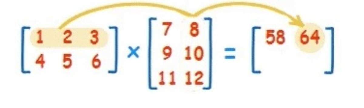 Math How To Multiply Matrices Owlcation