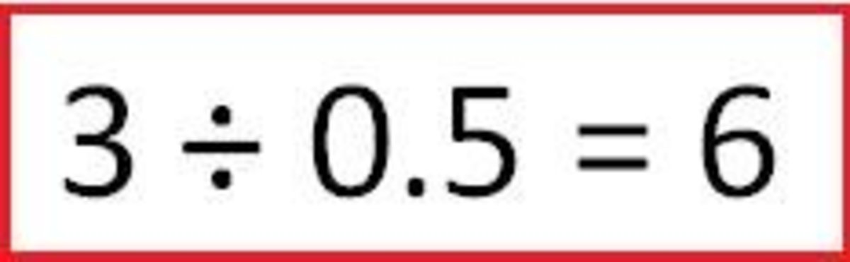Dividing By 0 5 A Simple Method To Divide By A Half Owlcation