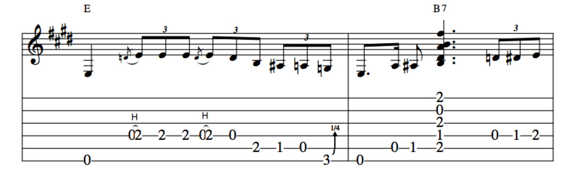 Blues Guitar Lessons: 13 Blues Turnarounds in E - HubPages