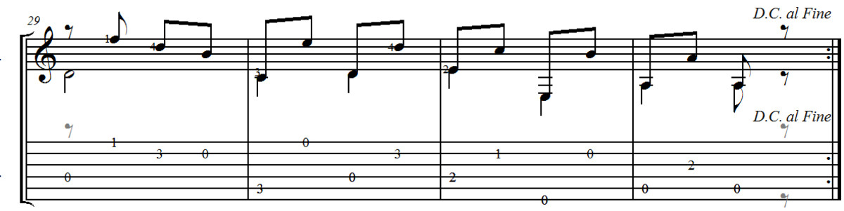 Easy Classical Guitar: Ferdinando Carulli's "Andante No.1, Opus 241" - HubPages