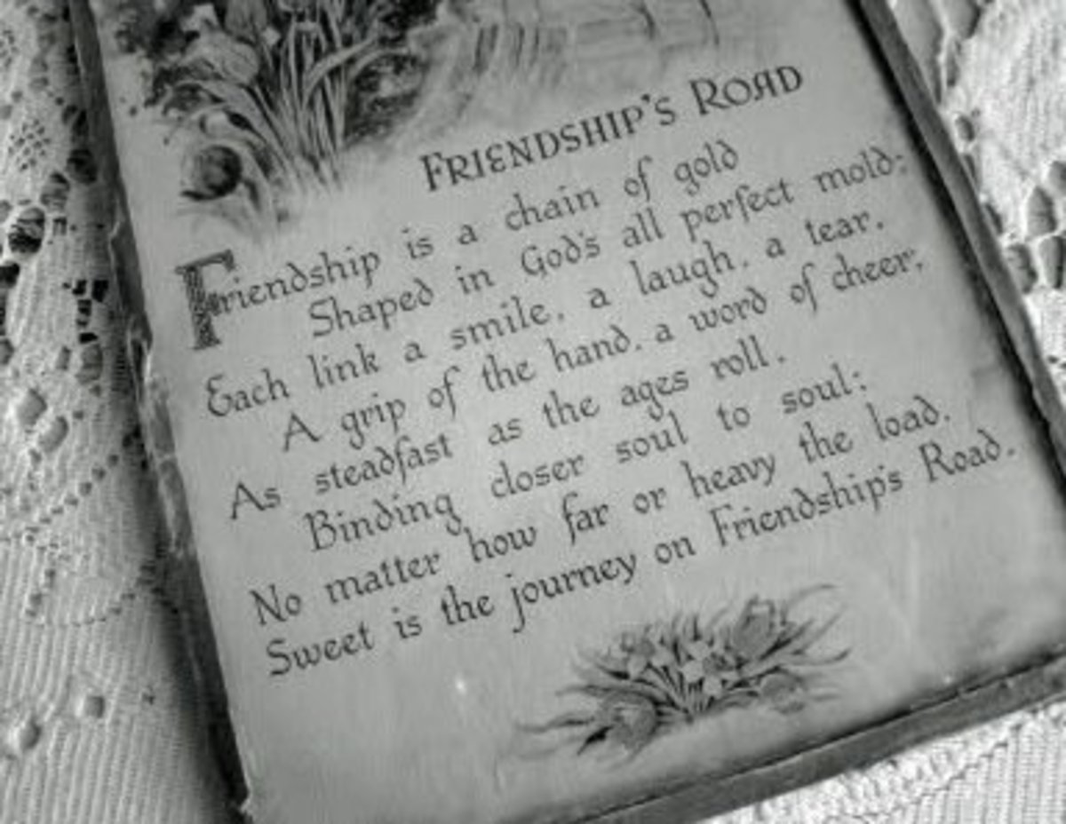 Great Quotes and Poems About Friendship for Cards and Texts - HubPages
