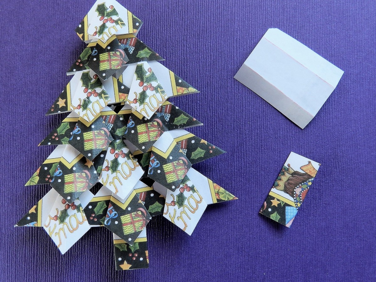 Tea Bag Folding Christmas Tree Pattern - HubPages
