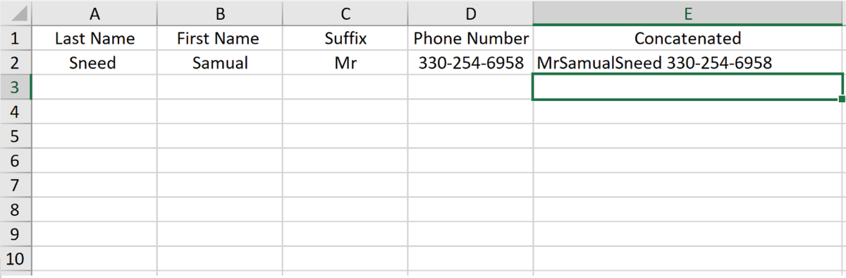 How to Concatenate Data in Microsoft Excel - HubPages