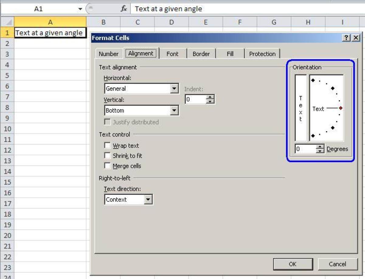MS Excel How To Write Text Vertically Or At An Angle In An Excel Sheet 