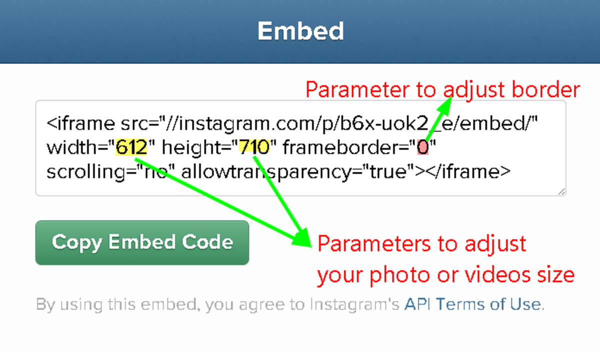 How to Embed Instagram Photos and Videos - HubPages