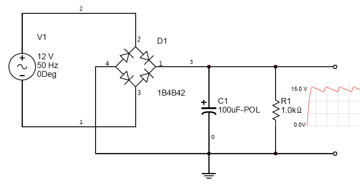 Schematic Diagram Of A Simple Power Supply