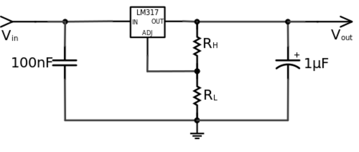 Basic Power Supply Schematic Diagram
