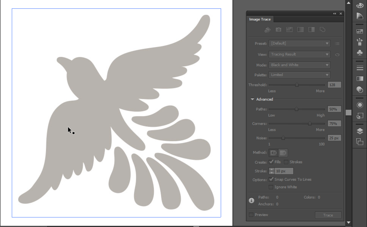 How To Remove The White Background Of A jpeg Image In Illustrator 