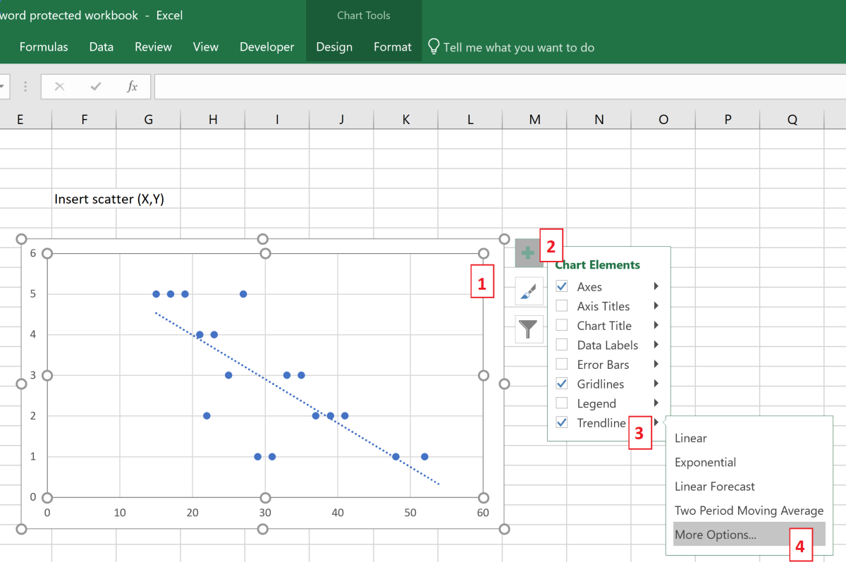 Scatter Plot Excel