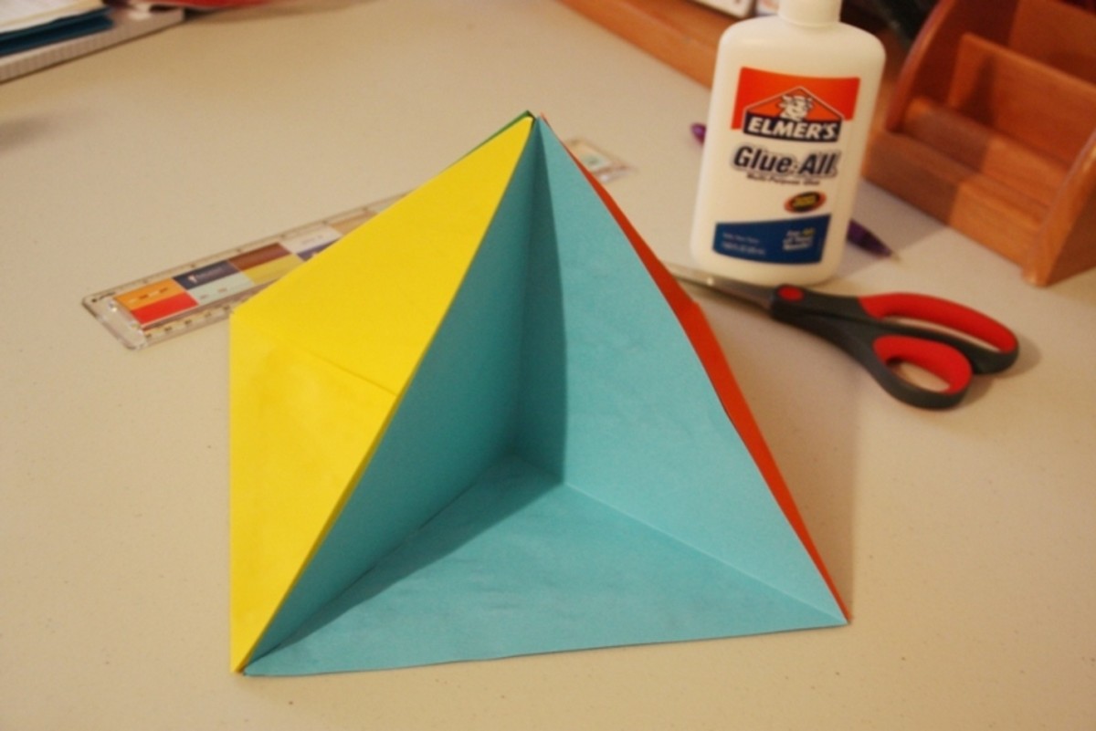 Pyramid Diorama Triarama Templates And Directions FeltMagnet