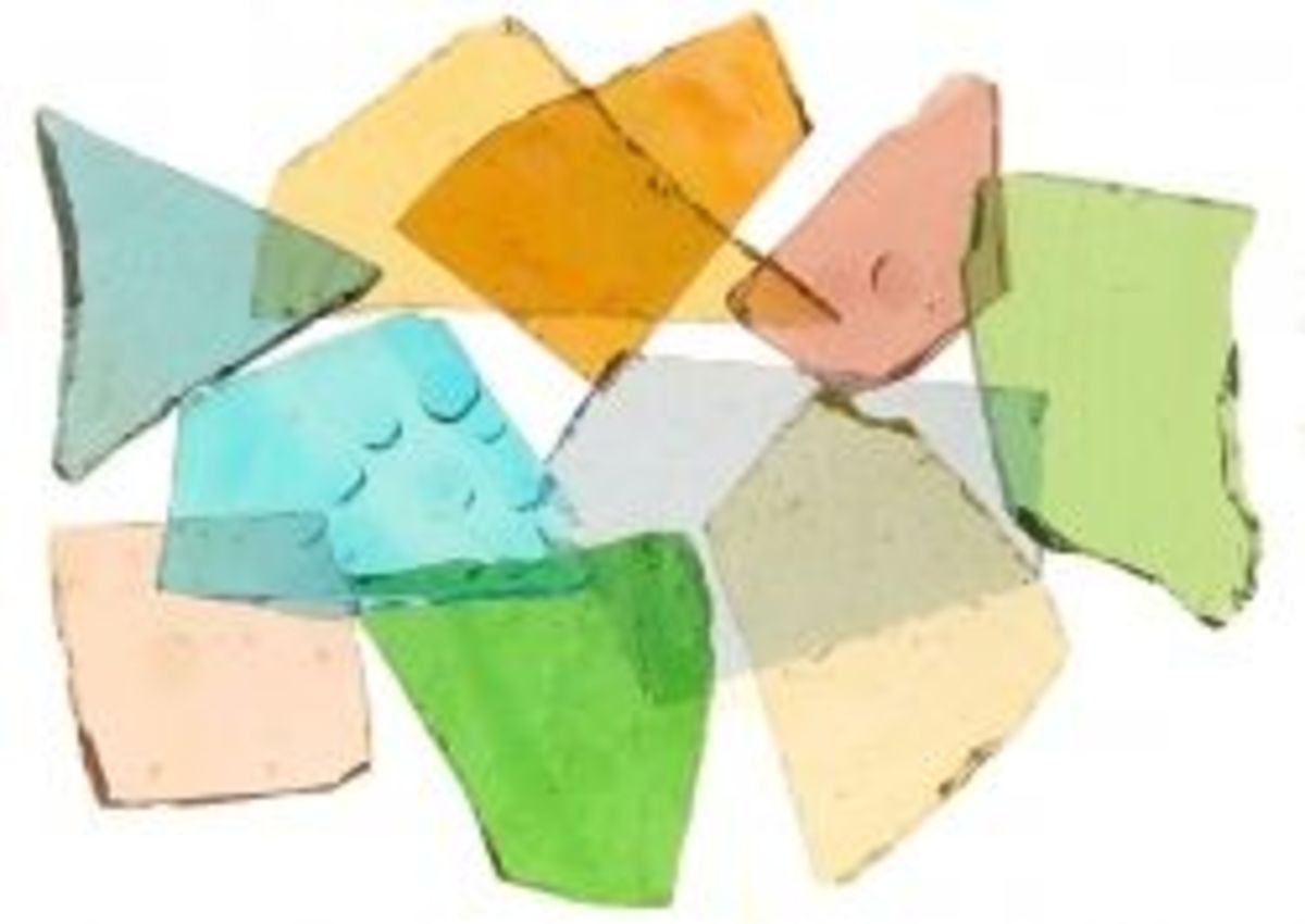 Glass Crafts: Bottles Decorated With Stained Glass Mosaics - HubPages
