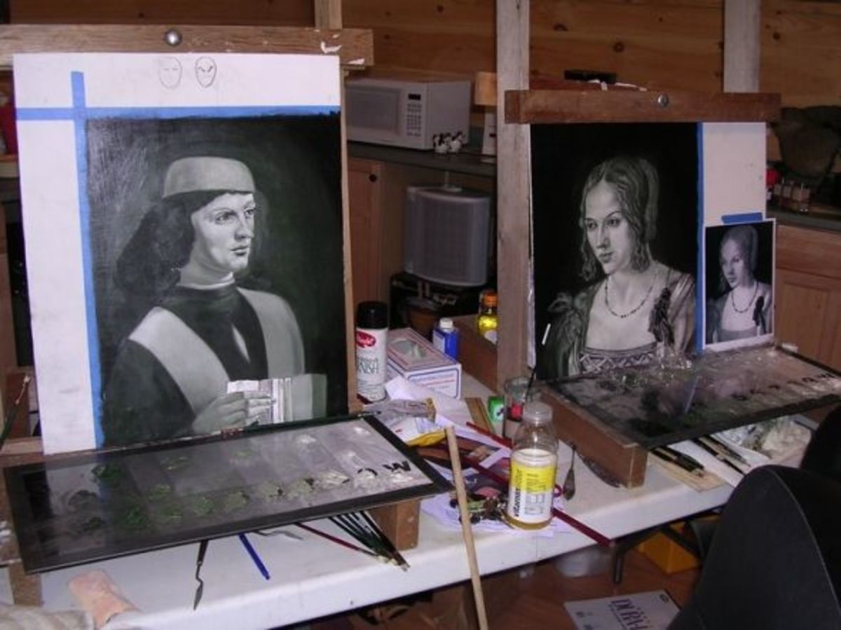 What Is Verdaccio and How to Use It in Your Paintings - HubPages