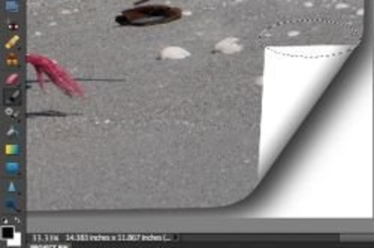 Page Curl Effect in Photoshop Elements - HubPages