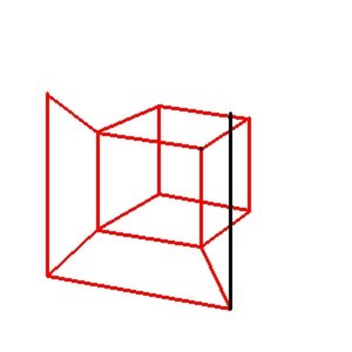 How to Draw a Tesseract (4D Hypercube) - FeltMagnet