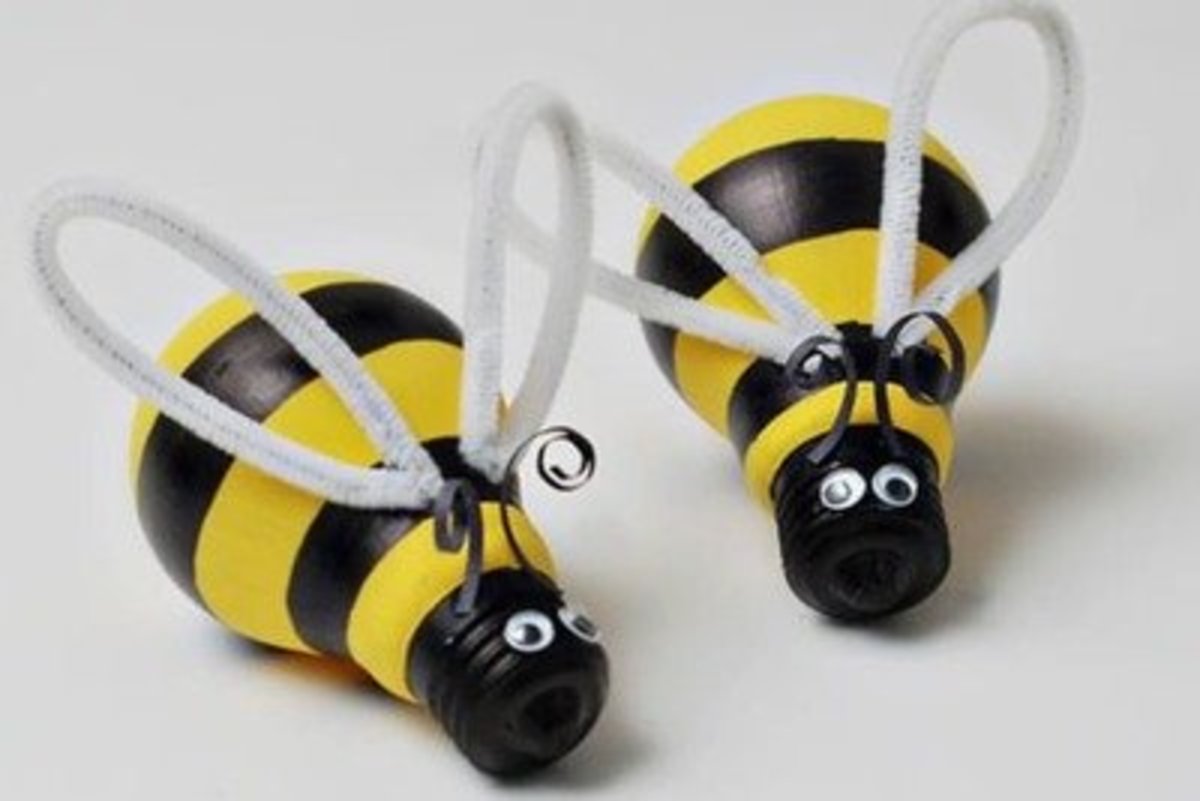 48 Beautiful and Creative Bee Craft Ideas - HubPages