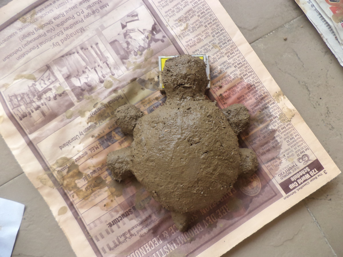 Crafts for Kids: Cute Animal Paperweights From Sawdust - HubPages