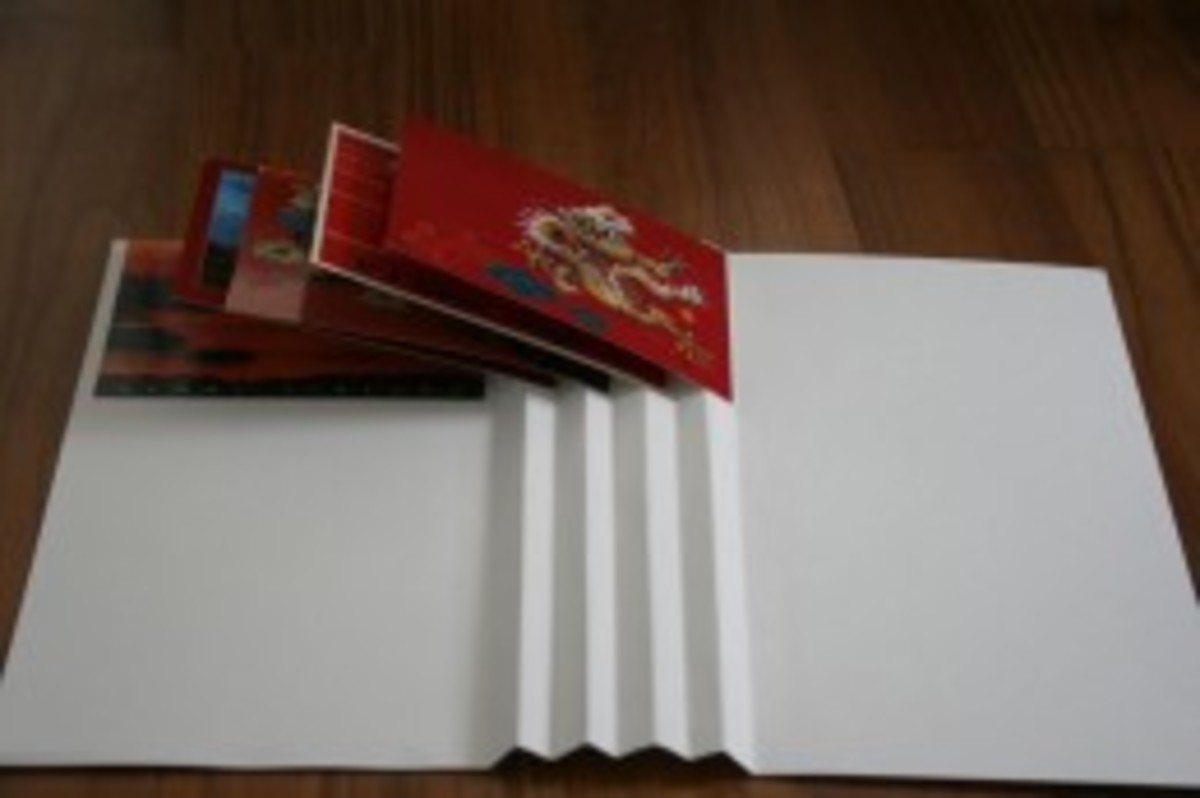 How to Make an Attractive Fan-Fold Book - HubPages