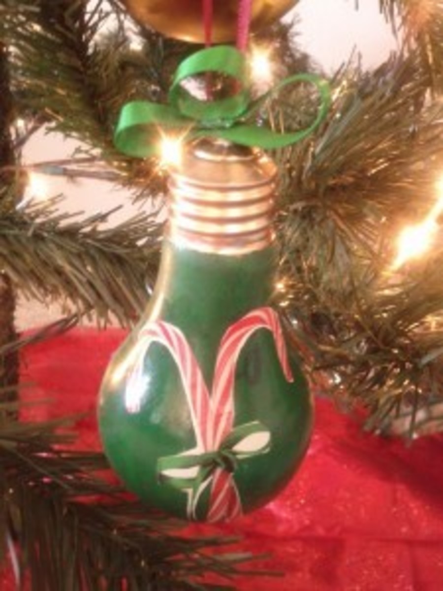 10 Christmas Ornaments to Make From Old Light Bulbs - HubPages