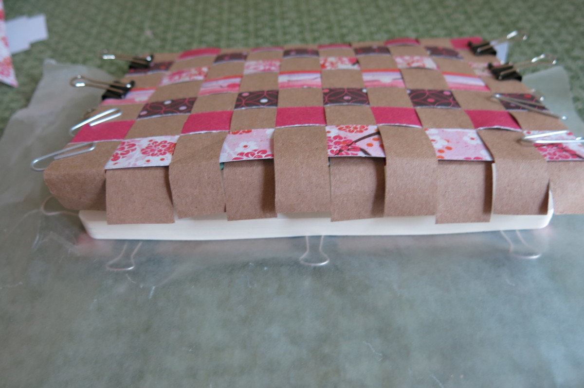 How to Make a Woven Paper Journal or Sketchbook Cover - HubPages