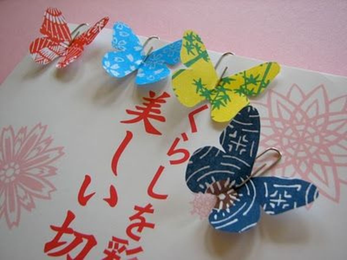 55 Beautiful Butterfly Craft Ideas - HubPages