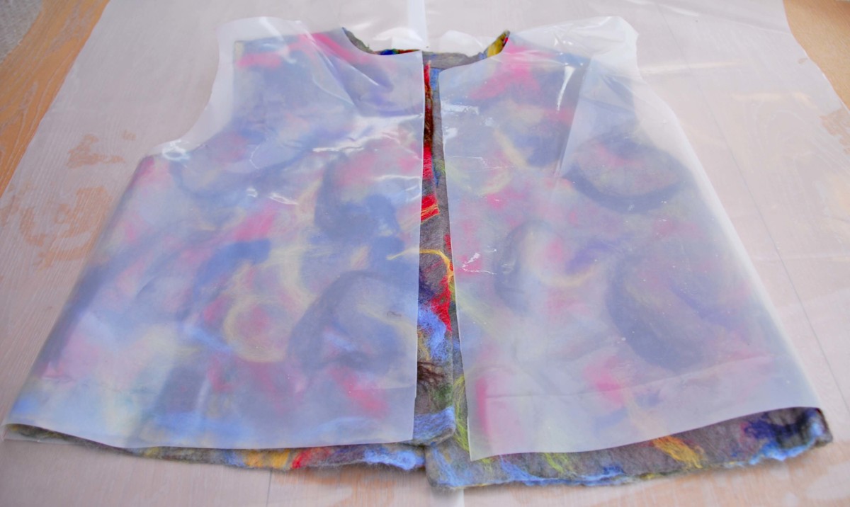 How to Make a Wet Felted Gilet for a Child - HubPages