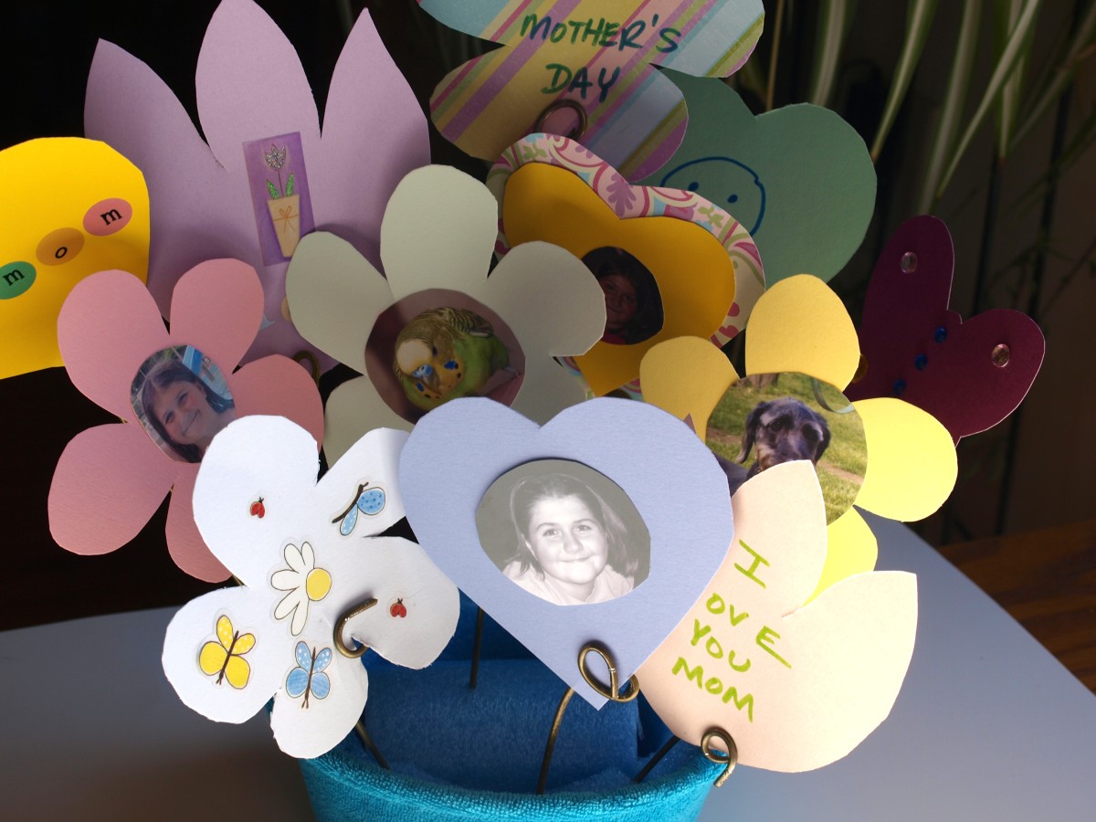 Keepsake Bouquet: An Upcycled Craft for Kids - HubPages