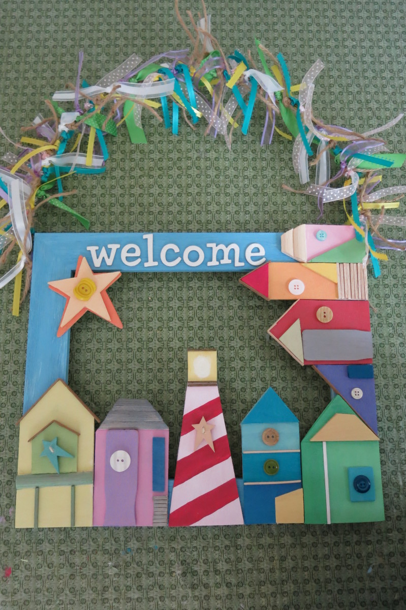 DIY Craft Tutorial: How to Make a Beach-Themed Welcome Sign - HubPages