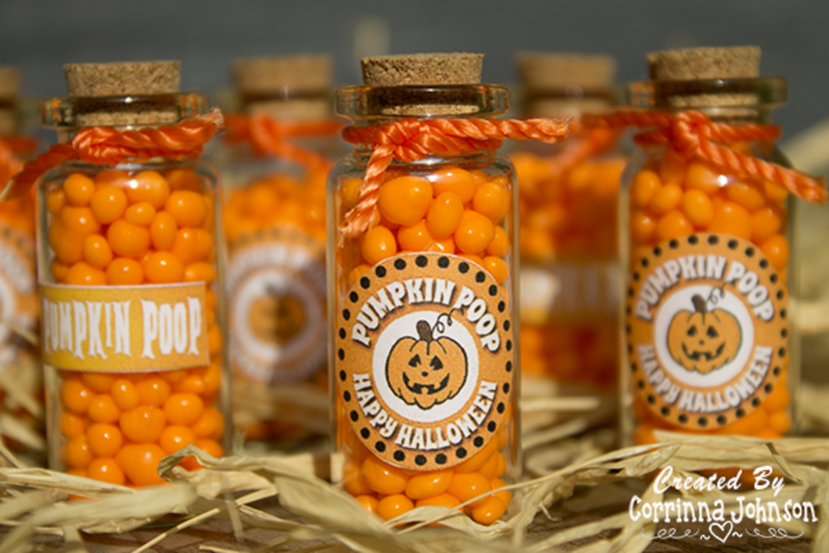 Pumpkin Poop in a Jar Craft Project and Printable Poem - HubPages