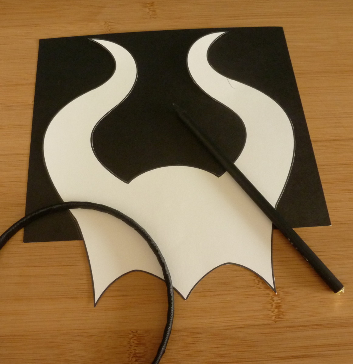 How To Make Maleficent Horns With Free Template Holidappy