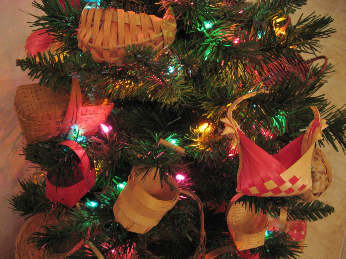 Christmas Tree Theme: Miniature Baskets - HubPages